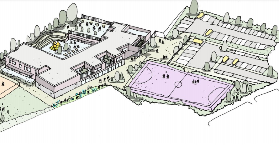 Woodlands Meed College rebuild - West Sussex County Council