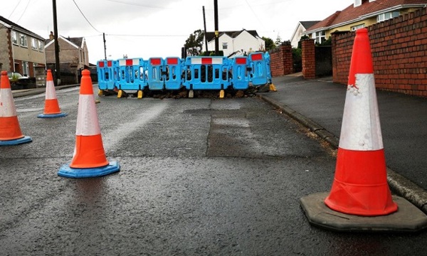 Traffic cones and barriers - West Sussex County Council