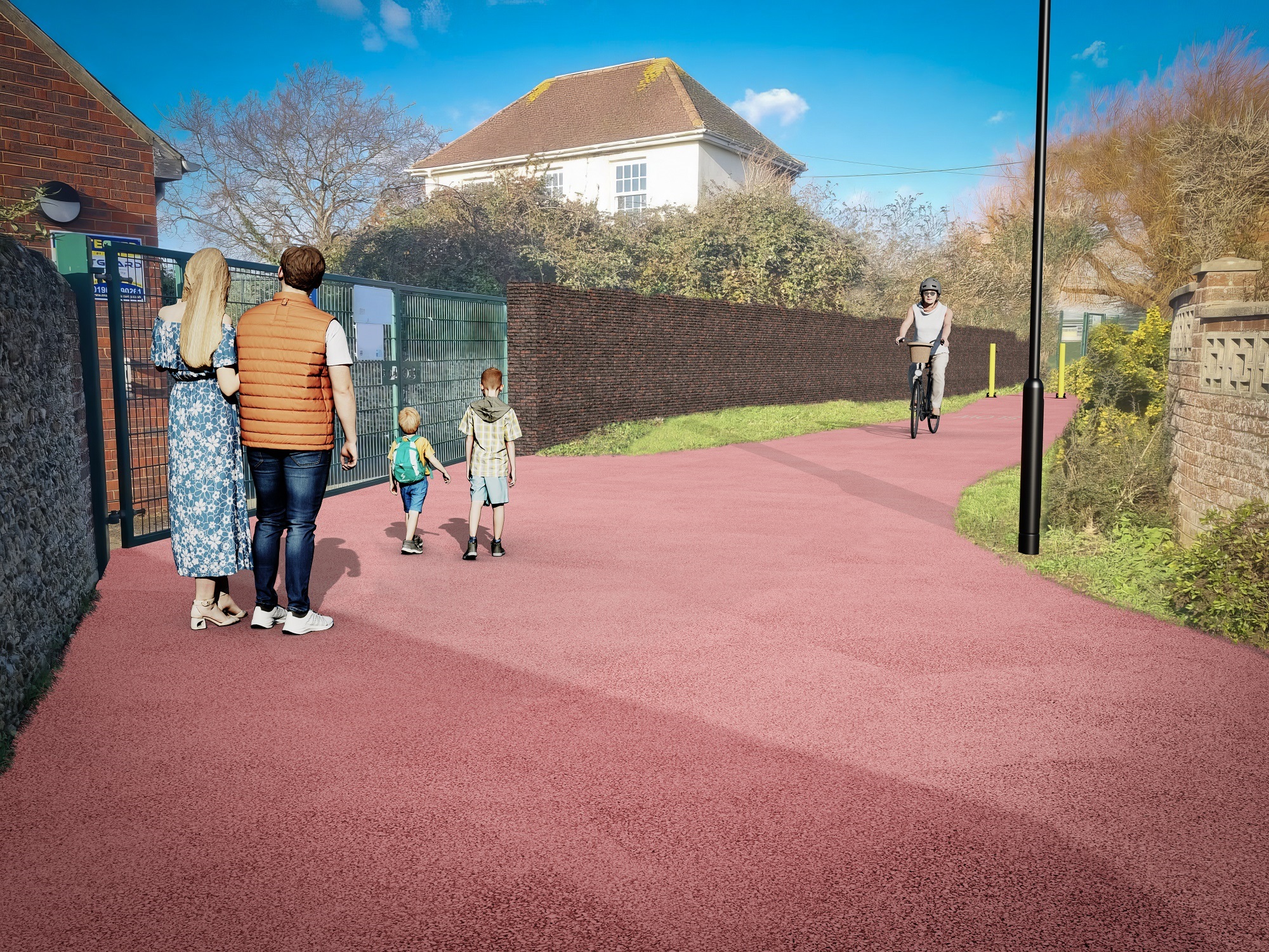 Lyminster Bypass - construction starts - West Sussex County Council