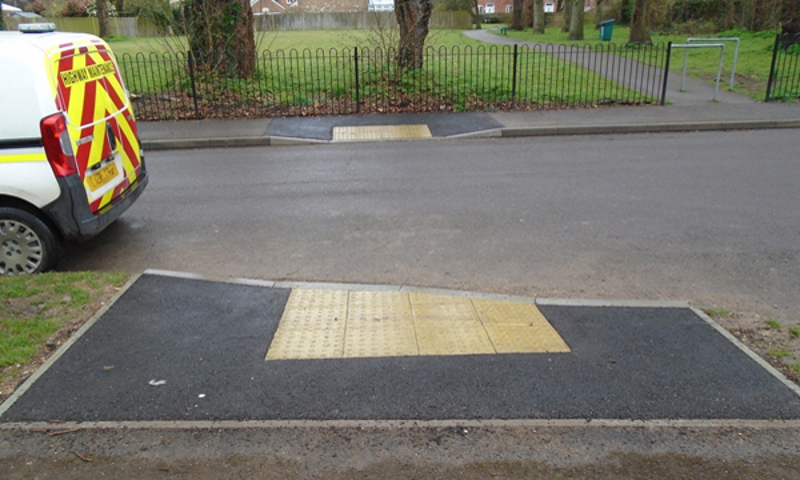 Pedestrian dropped crossings and footway accessibility improvements ...