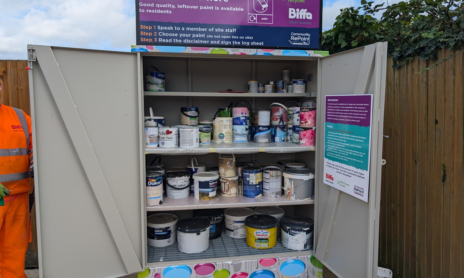 West Sussex County Council introduce initiative to reduce paint waste ...