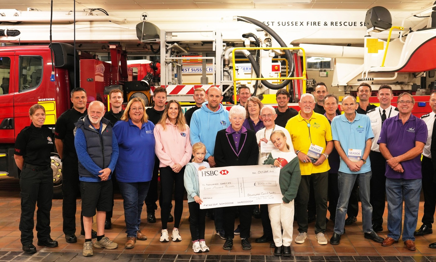 Charity fundraising success at West Sussex fire station open days ...