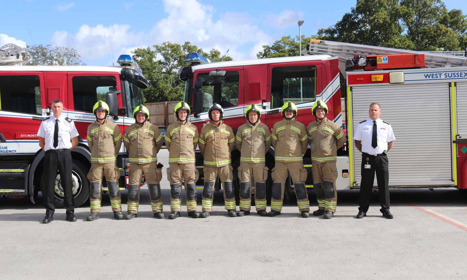 West Sussex’s new on-call firefighters are preparing to serve their ...