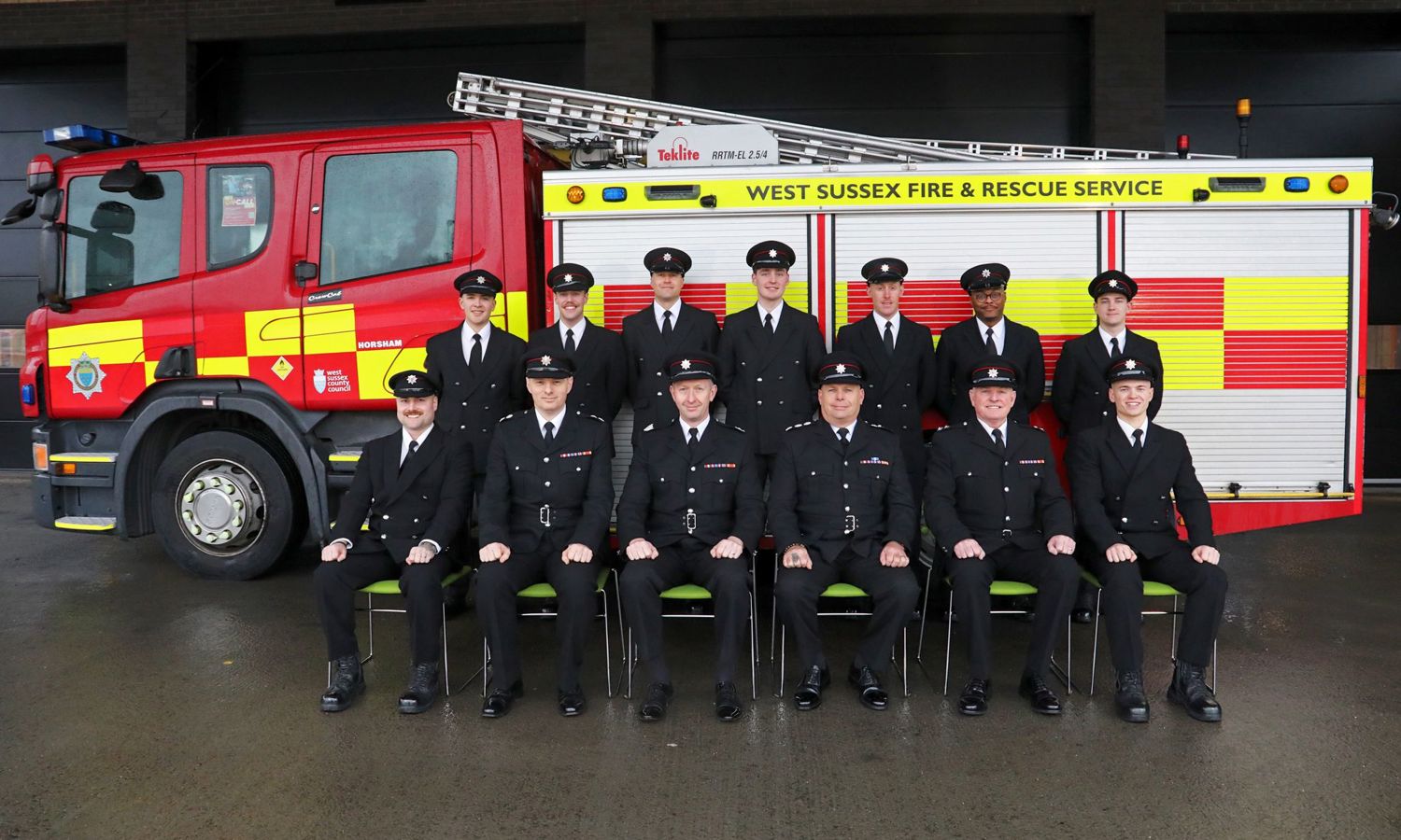 Nine wholetime firefighters join West Sussex Fire & Rescue Service ...