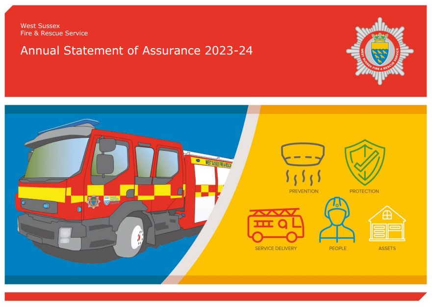 Yearly highlights published in fire service report - West Sussex County ...